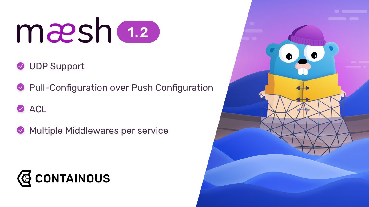 Announcing Maesh 1.2 - Now with support for UDP, reworked ACL and more